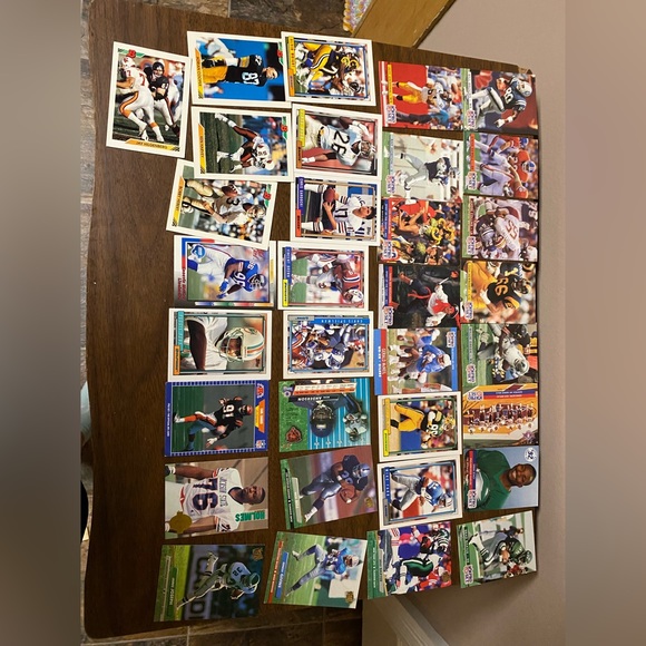 Other | Lot Of 33 Football Cards 1 1989 1 199 And 1992 | Poshmark